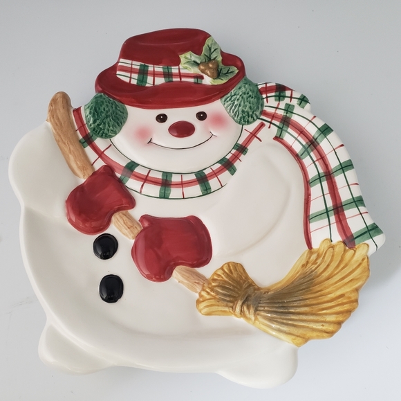 Fitz and Floyd | Dining | Fitz And Floyd Christmas Essential Snowman ...